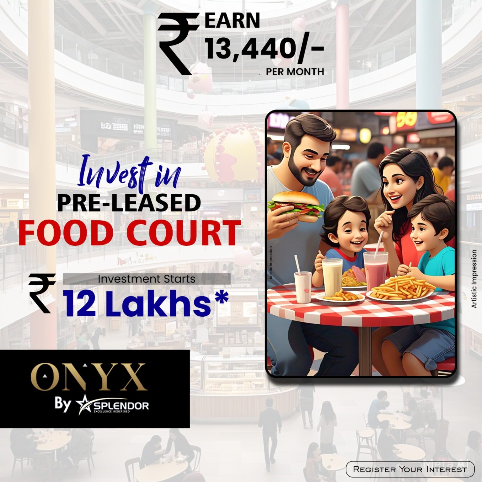 Onyx Splendor Noida - Office Suites & Retails Shops Starting from 55 Lacs*